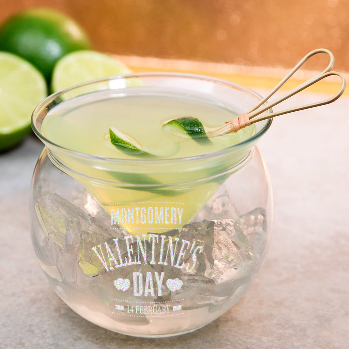 Buy Personalized Valentine's Day Libbey Martini Chiller Set - Center Gifts